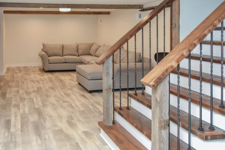 Barnwood Basement Remodel - Kowalske Kitchen & Bath